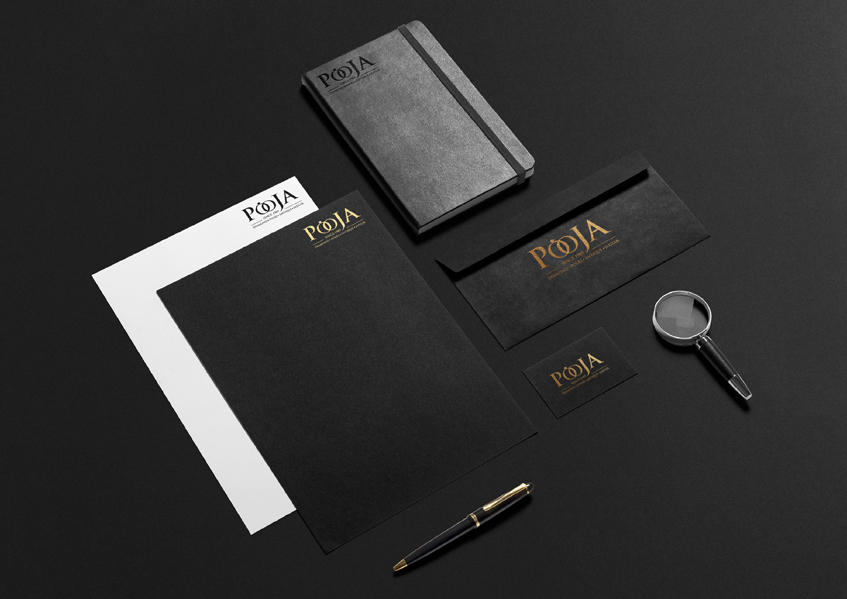 Pooja Branding | Portfolio | Threedot designs